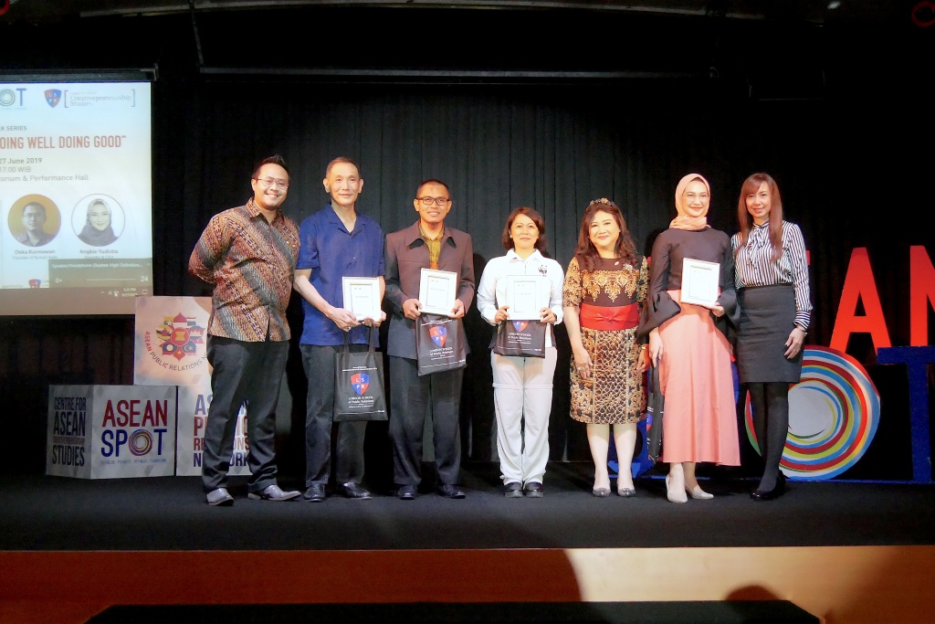 The 5 th Talk Series of ASEAN SPOT; PR for Non-Profit; Doing Well Doing ...
